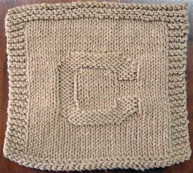 Ravelry: C Dishcloth pattern by Jill Carnell