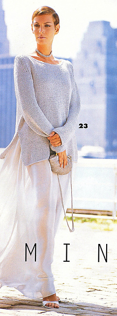 Ravelry: #23 Ballet-Neck Tunic pattern by Vogue Knitting