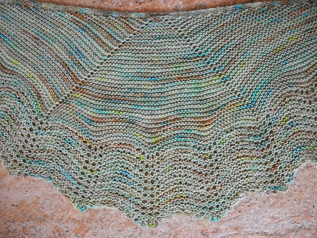 Ravelry: Feather and Fan Shawl pattern by Ste P