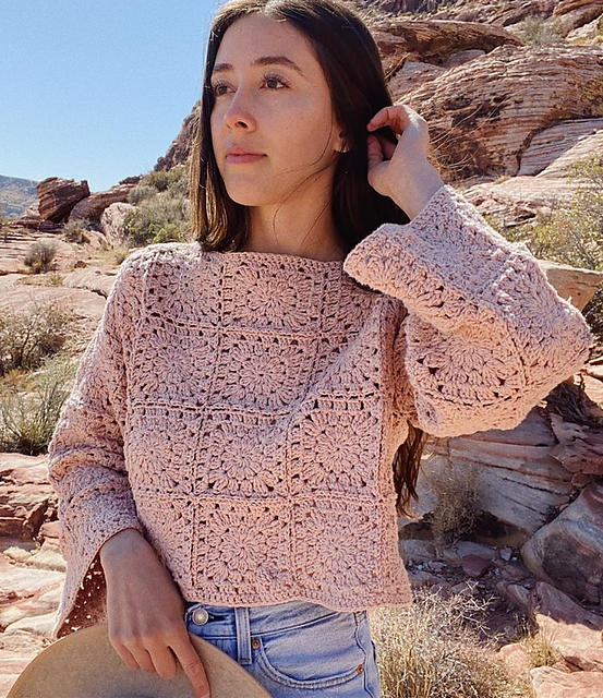 Ravelry: Stella Square Sweater pattern by Amanda Love Santos