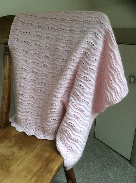 Ravelry: Old Shale Ridge Baby Blanket pattern by Stella Ackroyd