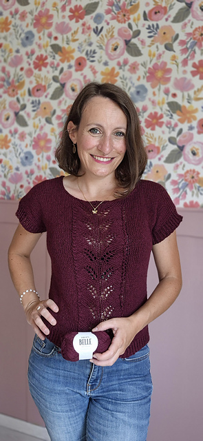Ravelry: Fougères Tee pattern by Stéphanie L