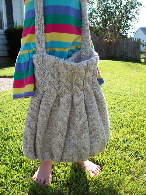 Ravelry: Pleated Purse pattern by Plymouth Yarn Design Studio