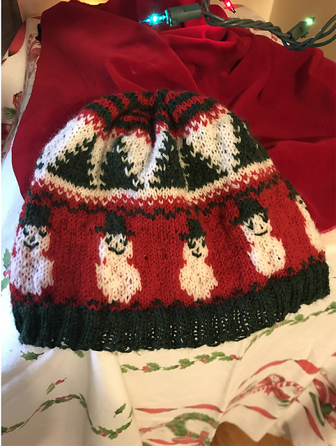 Ravelry: Fair Isle Christmas Hat pattern by Stephanie Manginelli