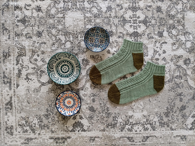 Ravelry: Unplugged Cable Socks pattern by Samantha West