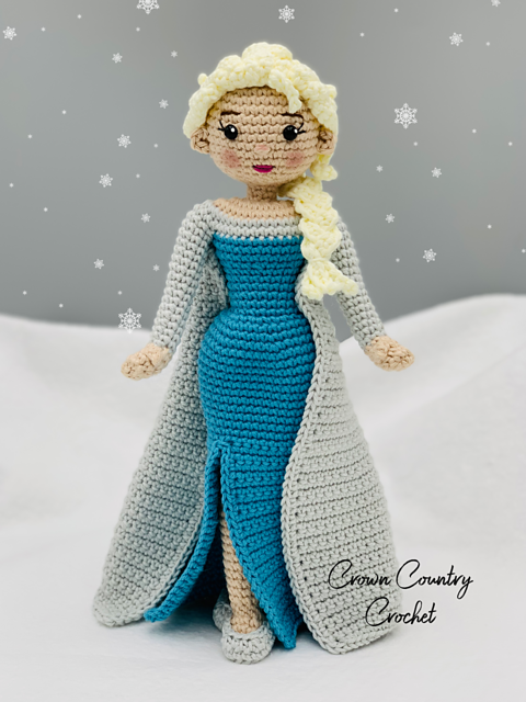 Ravelry: Snow Queen Elsa Doll pattern by Stevie Hill