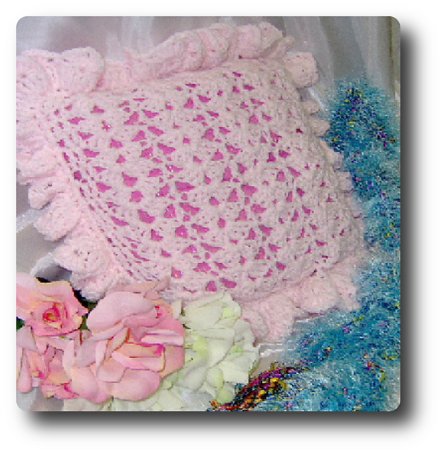 Ravelry: Shell Stitch Pillow pattern by Ava Lynne Green