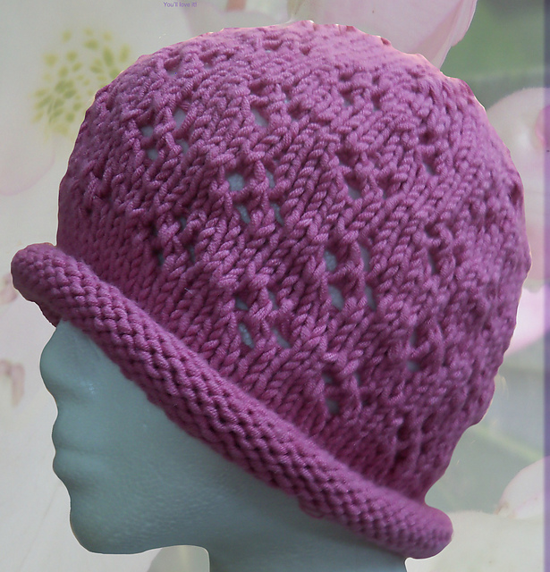 Ravelry: Eyelet Hat pattern by Ava Lynne Green