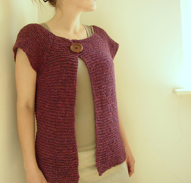 Ravelry: Asymmetrical Cardigan pattern by Siobhan Brown