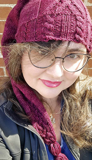 Ravelry: Asymmetrical Stocking Cap pattern by Lauren McGoveran