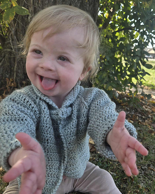Ravelry: Raglan Yoke Cardigan pattern by Mary Rhodes