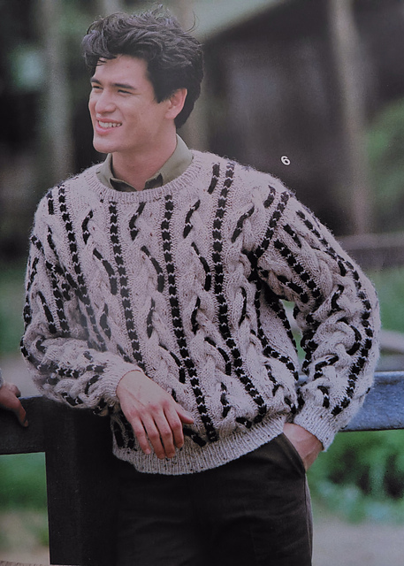 Ravelry: 6 Dynamic Cable Sweater pattern by Yoshiyuki Konishi
