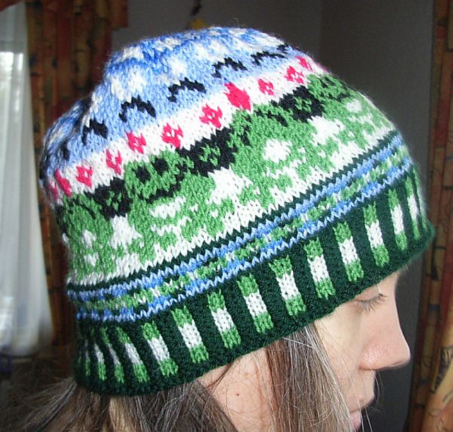 Ravelry: Frog beanie pattern by Sandra Jäger