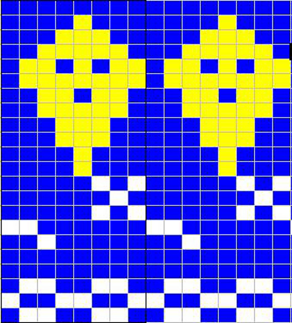 Ravelry: kites chart pattern by Sandra Jäger