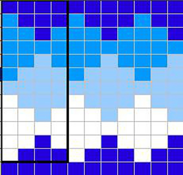 Ravelry: Zickzack Chart pattern by Sandra Jäger