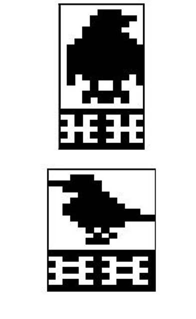 Ravelry: Raven charts pattern by Sandra Jäger