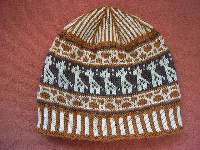 Ravelry: Giraffe beanie pattern by Sandra Jäger