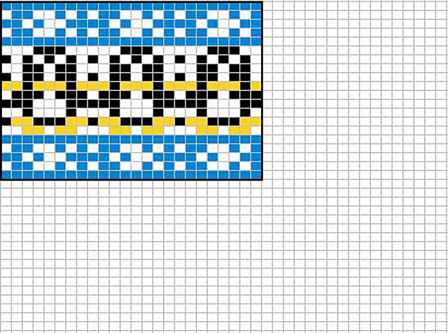 Ravelry: Little penguin chart pattern by Sandra Jäger