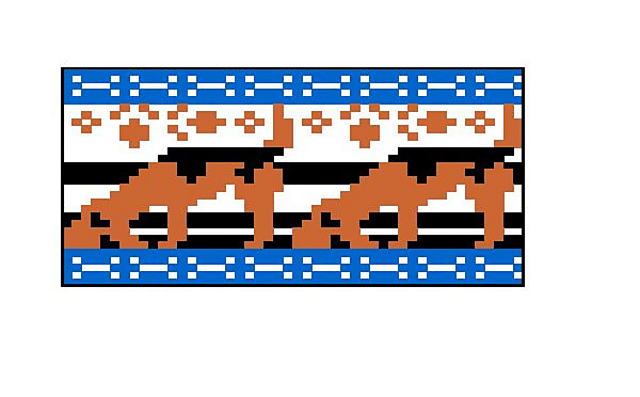 Ravelry: Bloodhound chart pattern by Sandra Jäger