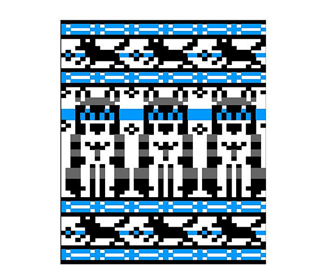 Ravelry: Husky chart pattern by Sandra Jäger