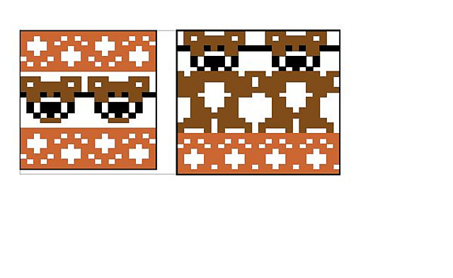 Ravelry: Teddy bear charts pattern by Sandra Jäger