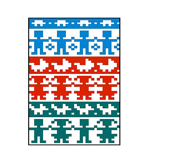 Ravelry: Ring a ring o' roses chart pattern by Sandra Jäger