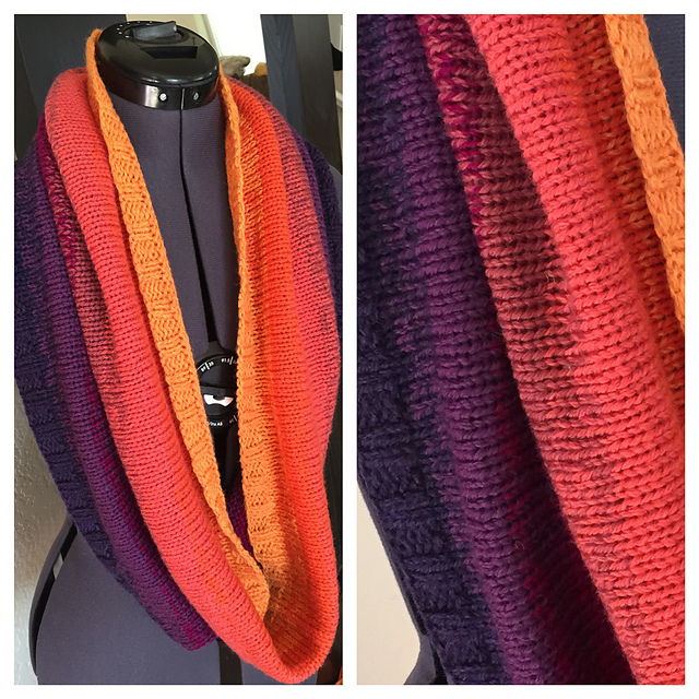 Ravelry: Arizona Sunset Scarf pattern by Erin Harper