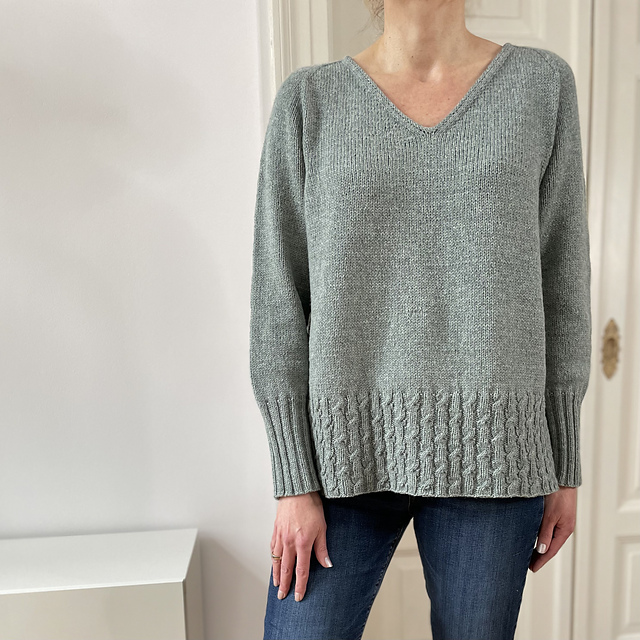 Ravelry: Saba Pullover pattern by Christina Körber-Reith