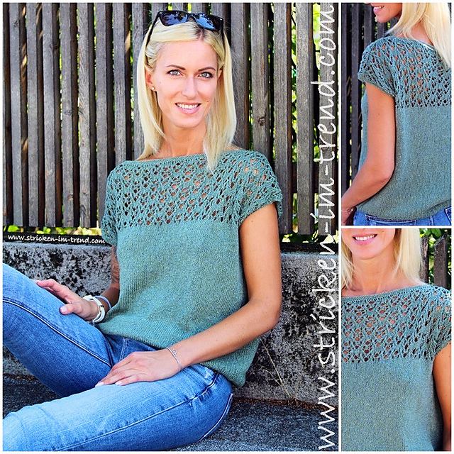 Ravelry: Stricktop MonteNegro #1 pattern by ParkaDesigns | stricken-im ...
