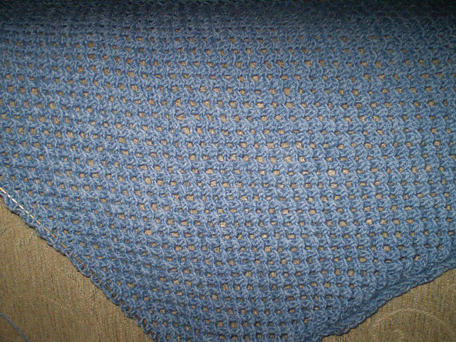 Ravelry: Star Pattern Shawl, in Two Colours pattern by Frances Lambert