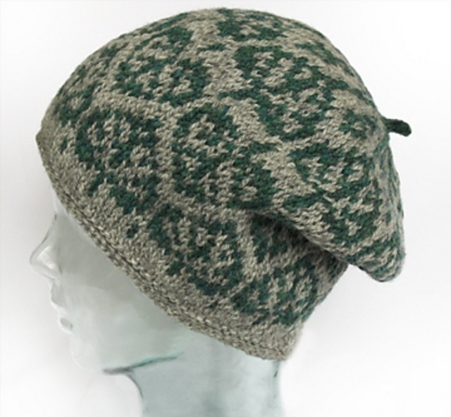 Ravelry: Aspen leaf hat pattern by Meg Swansen