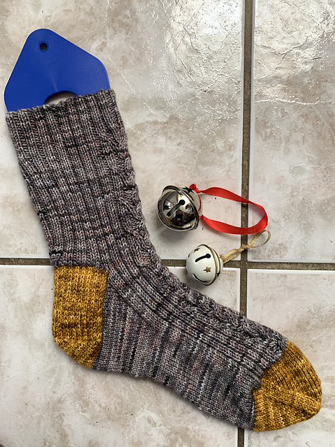 Ravelry: Arrow Cable DK Socks pattern by Mary E Rose