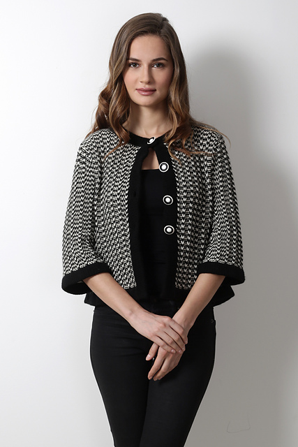 Ravelry: Swing Jacket pattern by Lidia Karabinech