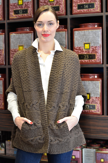 Ravelry: Two Way Vest pattern by Lidia Karabinech