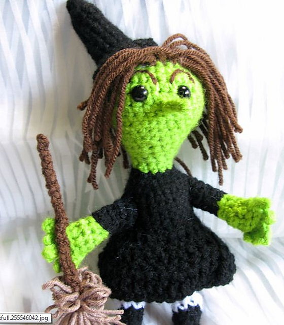 Ravelry: Amigurumi wicked witch pattern by The Strumpets Tentacle