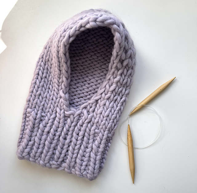 Ravelry: The Halle Hood pattern by studio FADEN