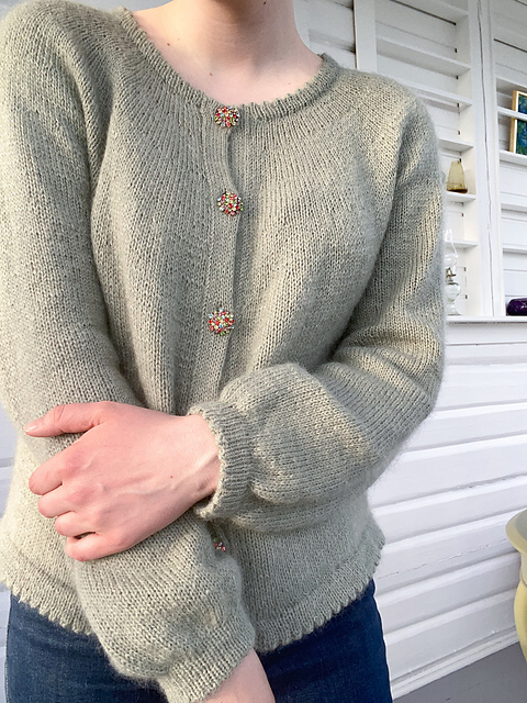 Ravelry: Picot Cardigan pattern by Studio Søhol