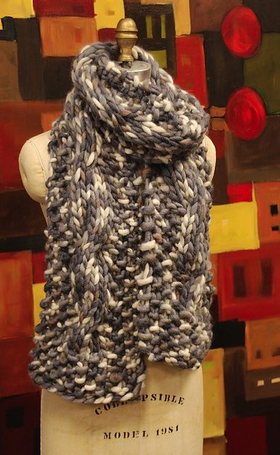 Ravelry: Super Bulky Scarf pattern by Rebecca Graves