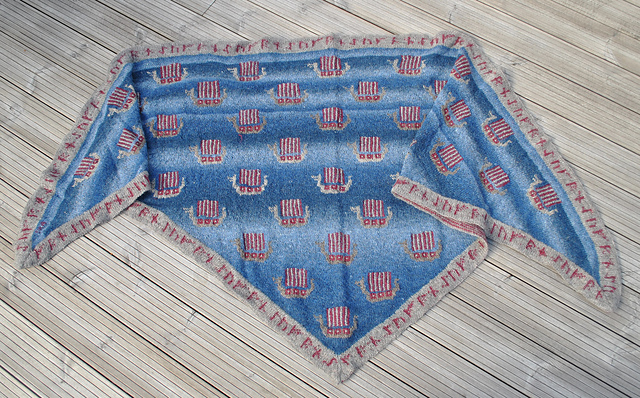 Ravelry: Vikings Shawl pattern by Susanne Ljung