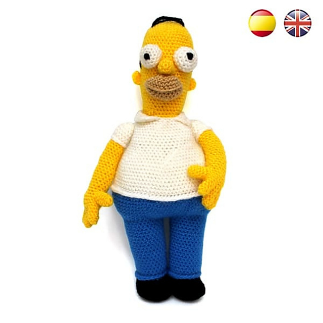 Ravelry: Homer Simpson pattern by Gretel Crespo