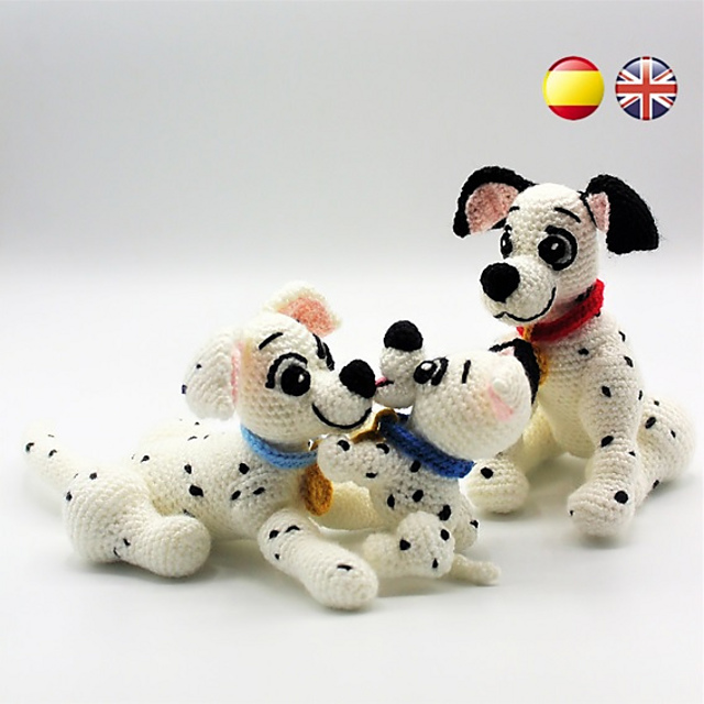 Ravelry: Dalmatians Family pattern by Gretel Crespo