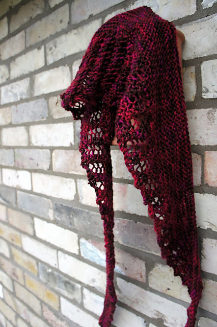Ravelry: suespe's Gallatin Scarf #1