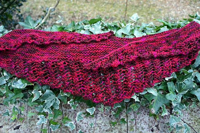 Ravelry: suespe's Gallatin Scarf #1