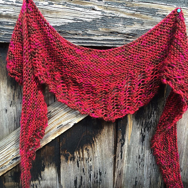 Ravelry: suespe's Gallatin Scarf #1