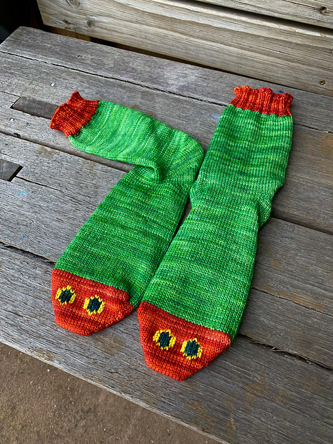 Ravelry: Very Hungry Socks pattern by Sian Maloney