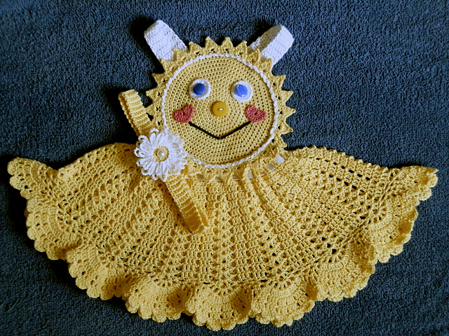Ravelry: Baby Pinafore Sundress pattern by Annette Sanko