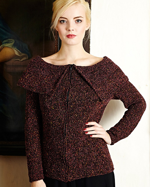 Ravelry: Wide Neck Jacket pattern by Debbie Bliss