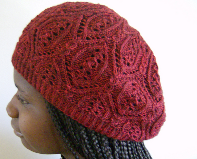 Ravelry: Princess Lace Beret pattern by Vera Sanon