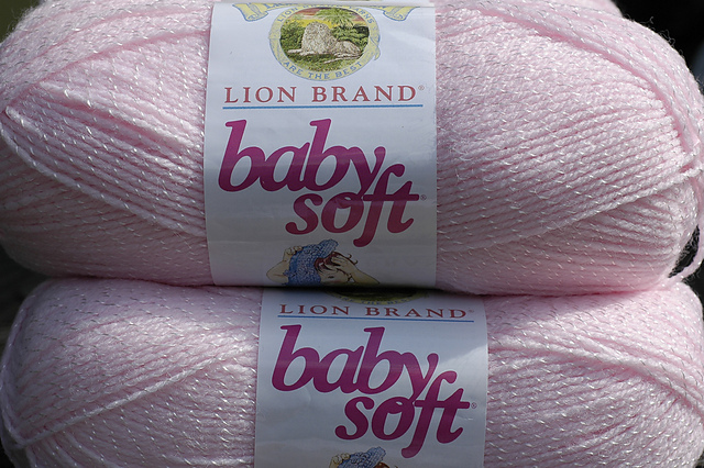 Ravelry: Lion Brand Baby Soft Pompadour