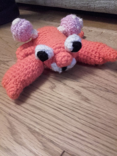 Ravelry: pokemon paras pattern by L Hodgins